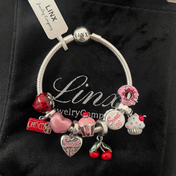 Linx | Jewelry | Linx Bracelet With Sweet 6 And Sweets Themed Charms ...